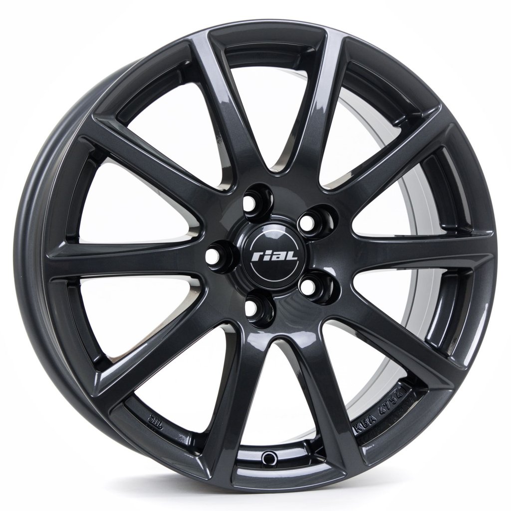 Janta aliaj Rial Milano 6.5x15 4x100 et38 titanium