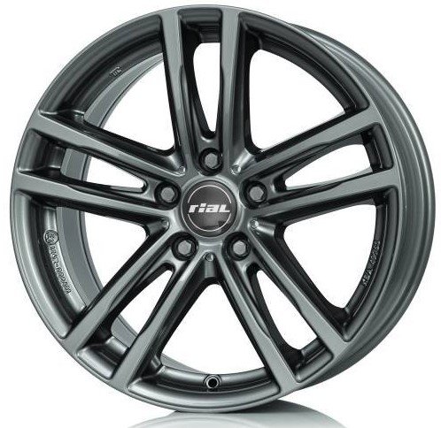 Janta aliaj Rial X10 7x16 5x120 et31 metal-grey