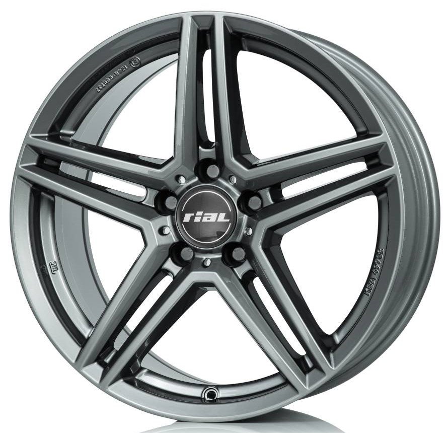 Janta aliaj Rial M10 8.5x19 5x112 et35 metal-grey